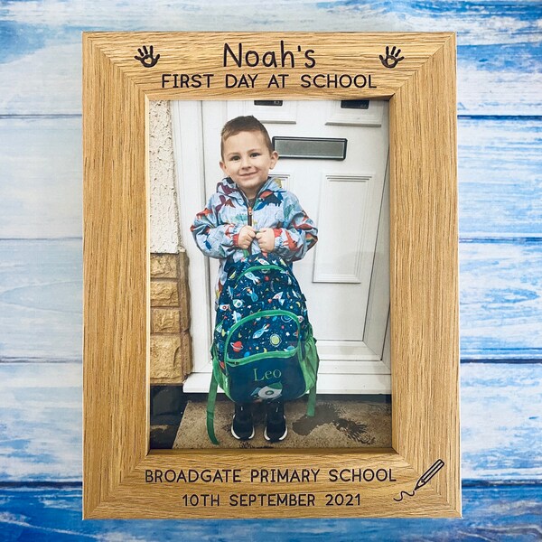 School Picture Frame - Etsy