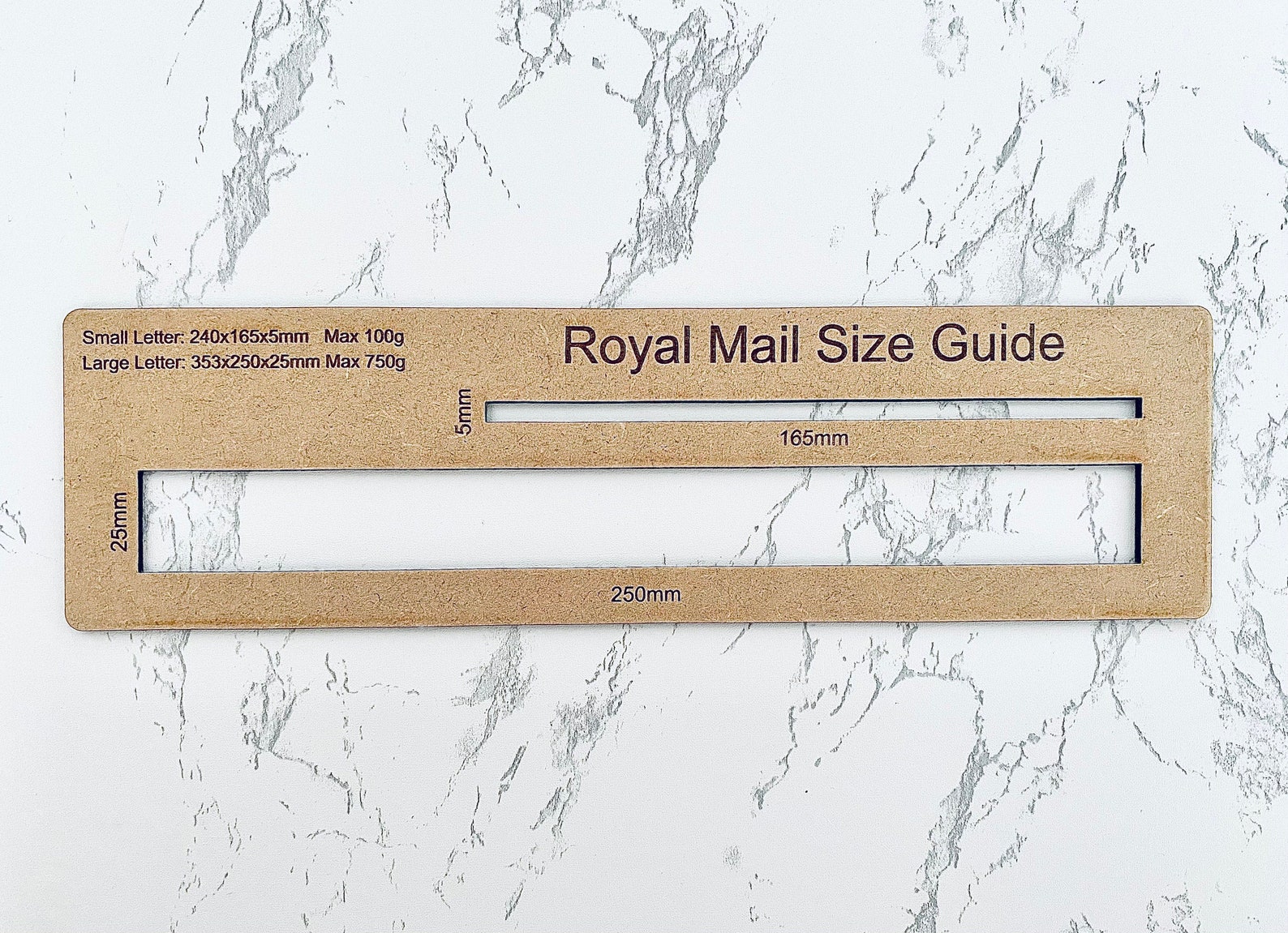 Royal Mail Letter and Parcel Size Guide Large Letter Small | Etsy