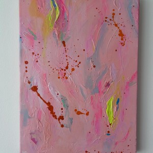 ORIGINAL PAINTING | April | Acrylic on Canvas 40x30 - Etsy