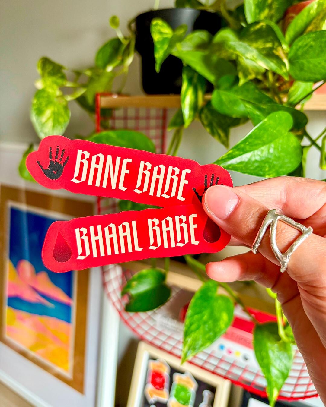 Bhaal & Bane Sticker From Baldur's Gate 3 | Dungeons and Dragons ...