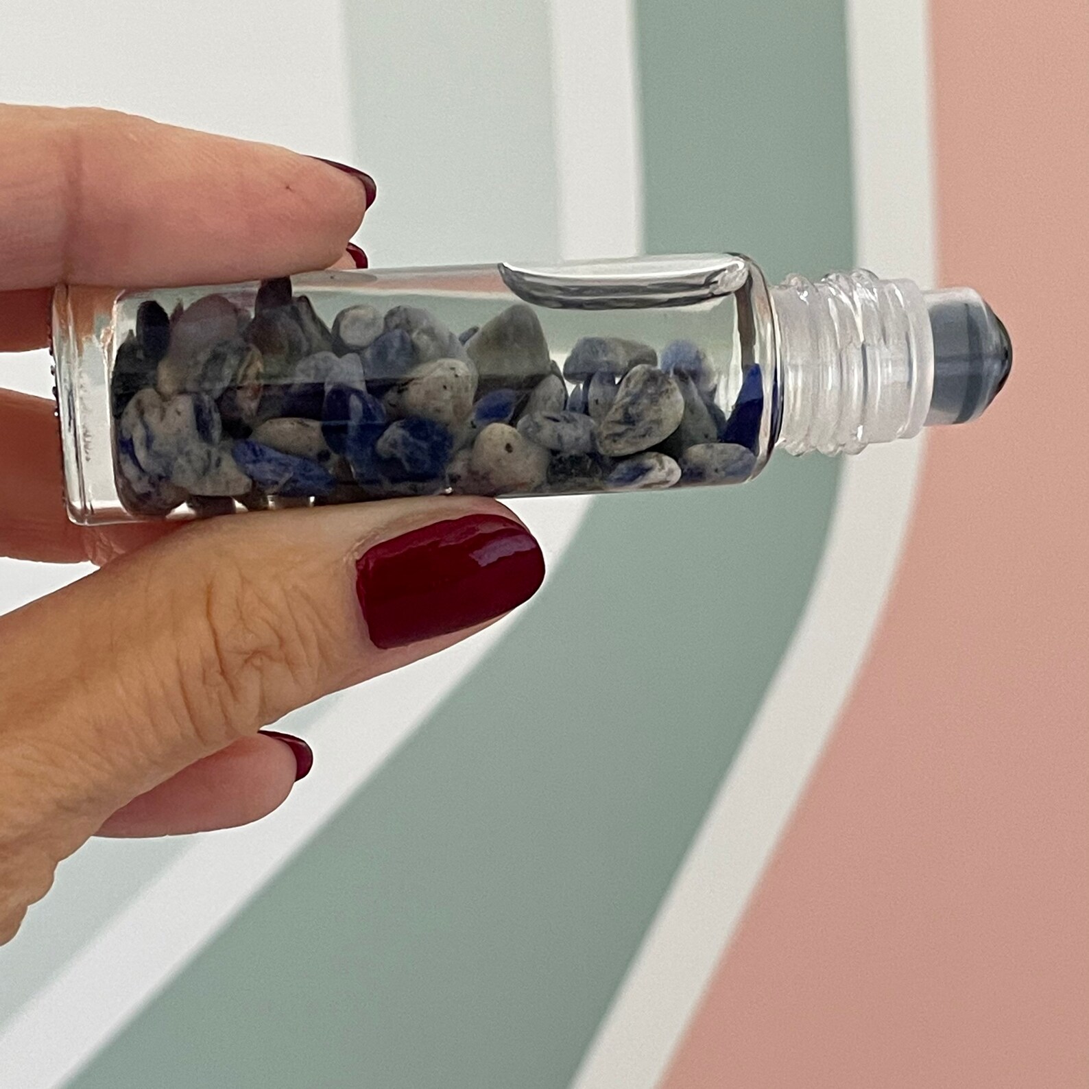 Crystal Infused Essential Oil Roll on Aromatherapy Chakra - Etsy