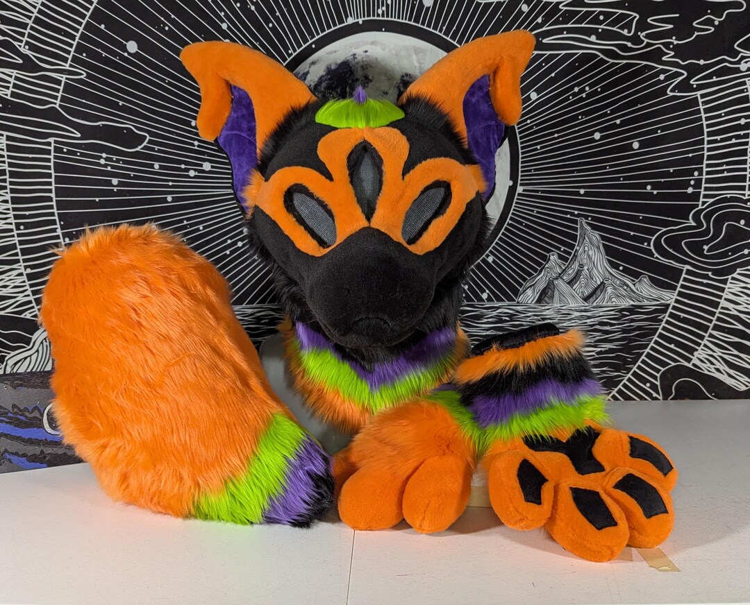 Halloween Creature Fursuit Mini Partial - Etsy