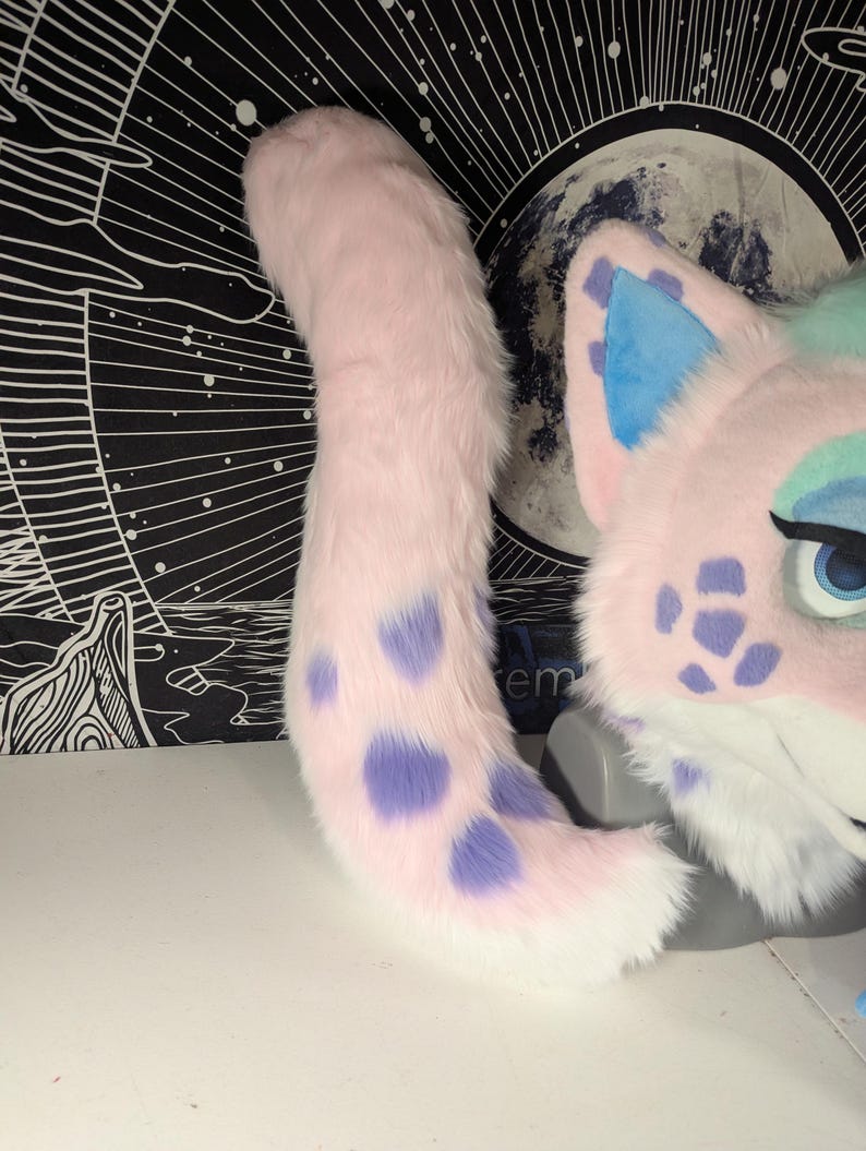 Pink Fox Fursuit Mini Partial - Etsy
