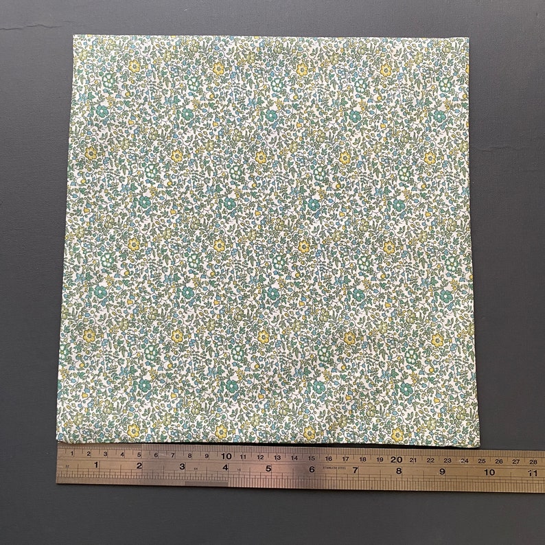 Liberty Tie in Katie and Millie Green - Handmade Liberty Tana Lawn ...