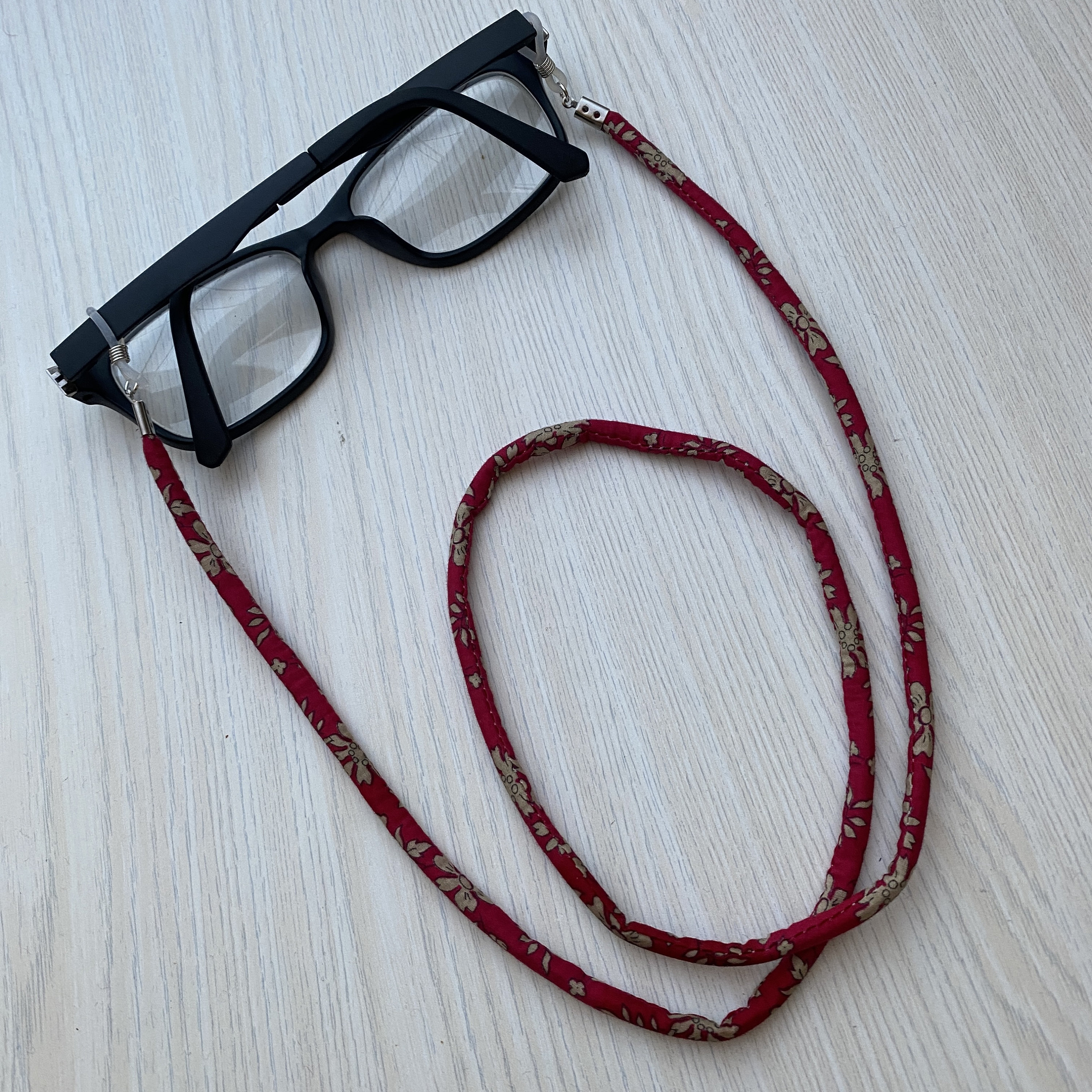 A Handmade Liberty Fabric Glasses Chain, Sunglasses Cord, Spectacles ...