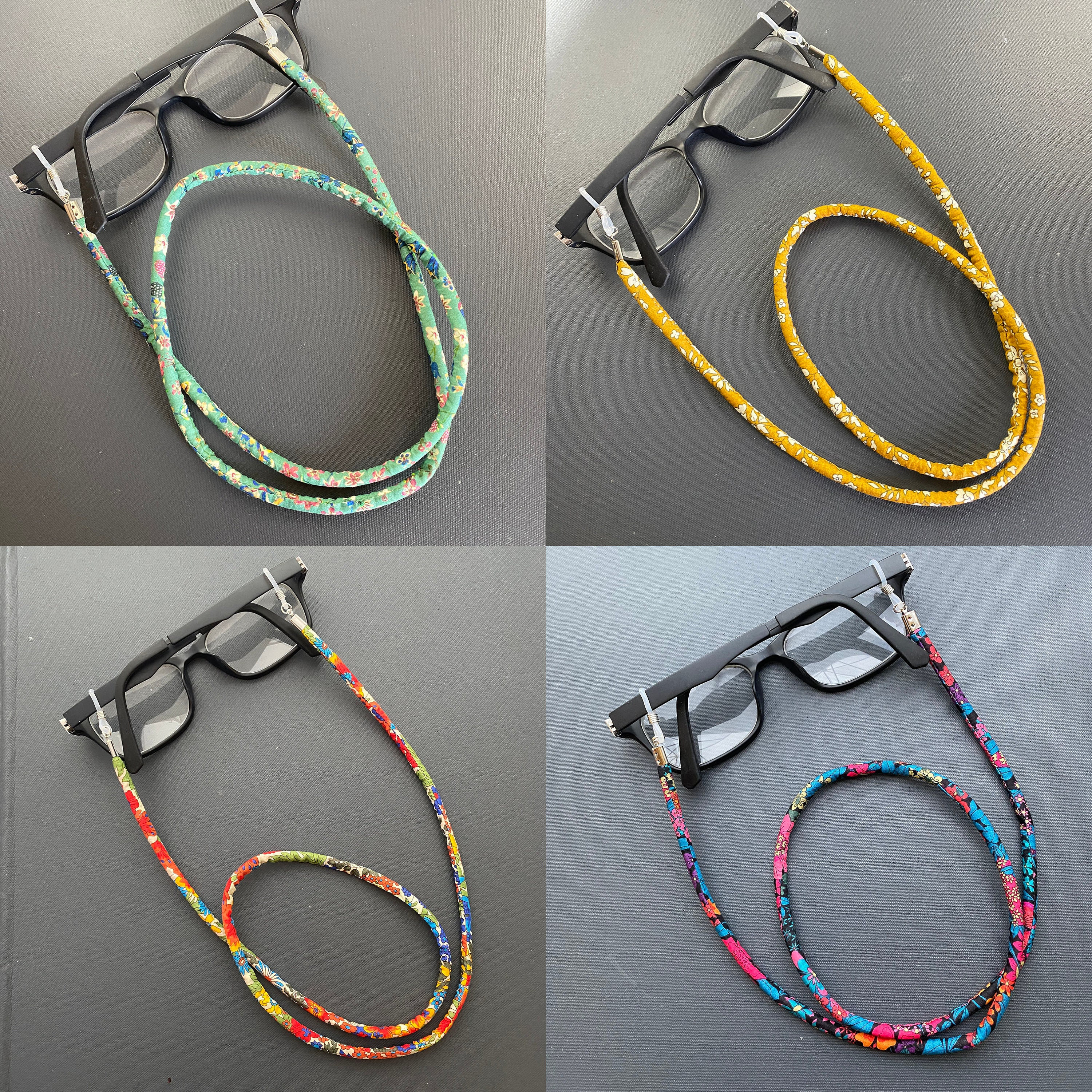 A Handmade Liberty Fabric Glasses Chain, Sunglasses Cord, Spectacles ...
