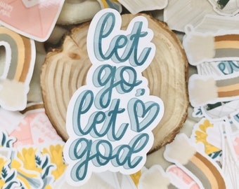 Let Go Let God Decal - Etsy