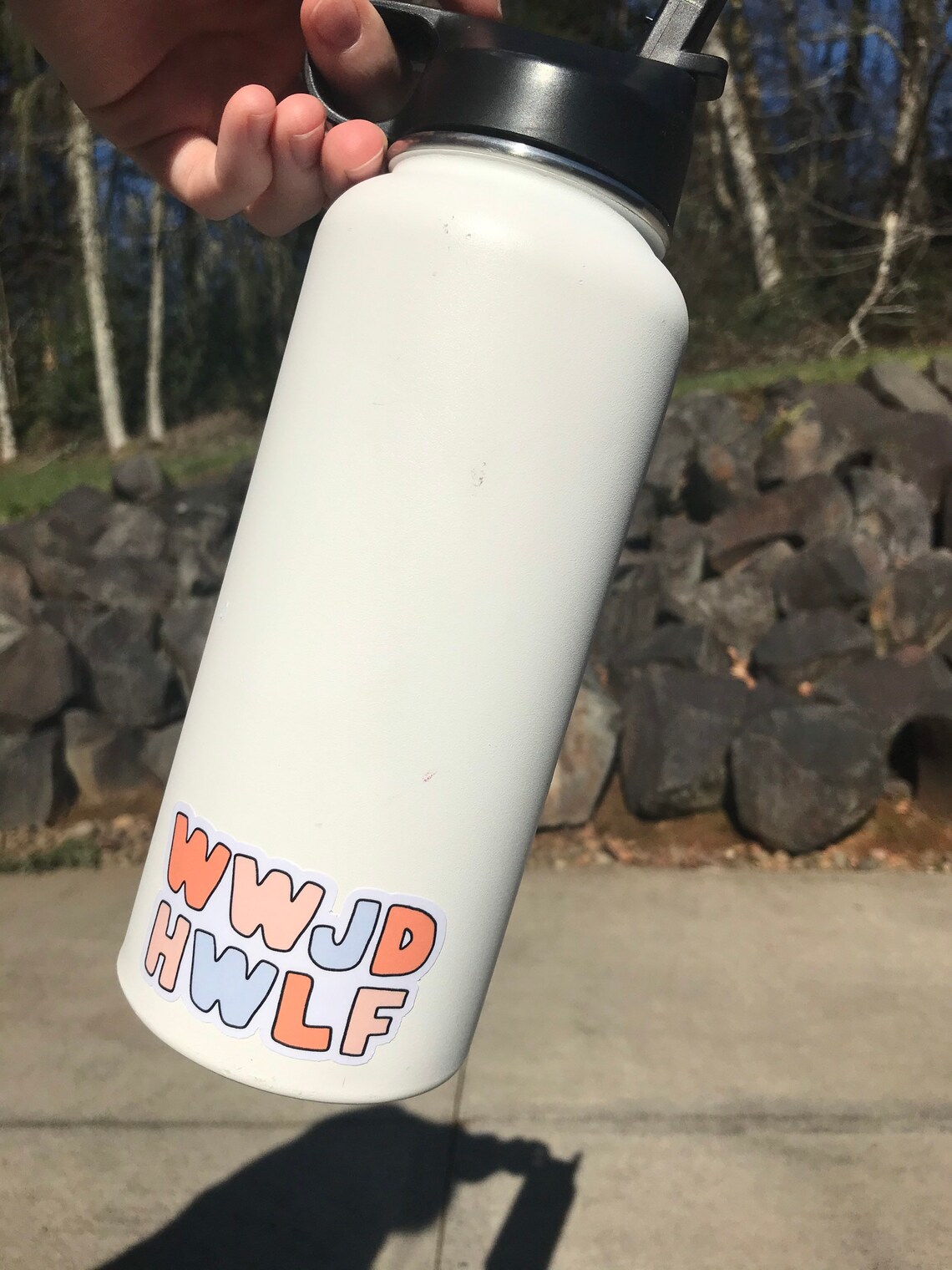 WWJD HWLF Sticker | Etsy