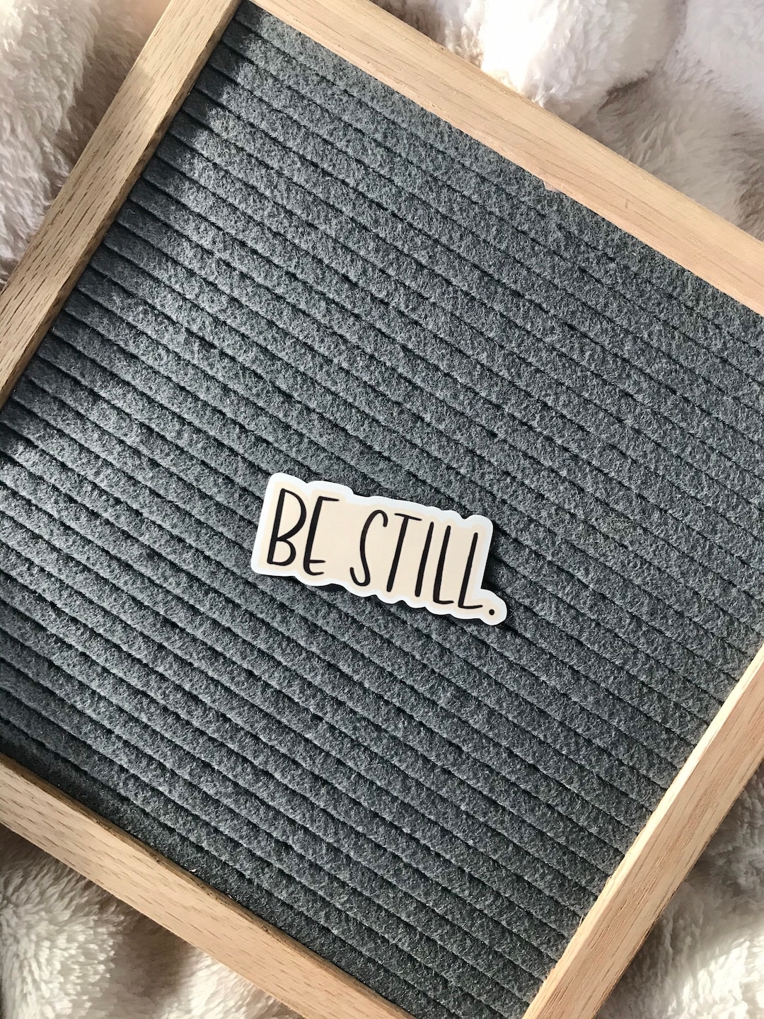Be Still. Sticker - Etsy