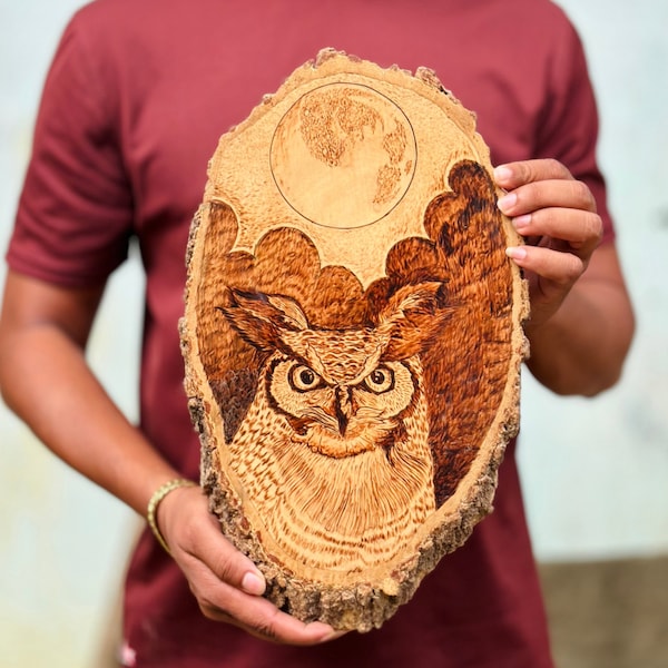 Wood Burned Art - Etsy