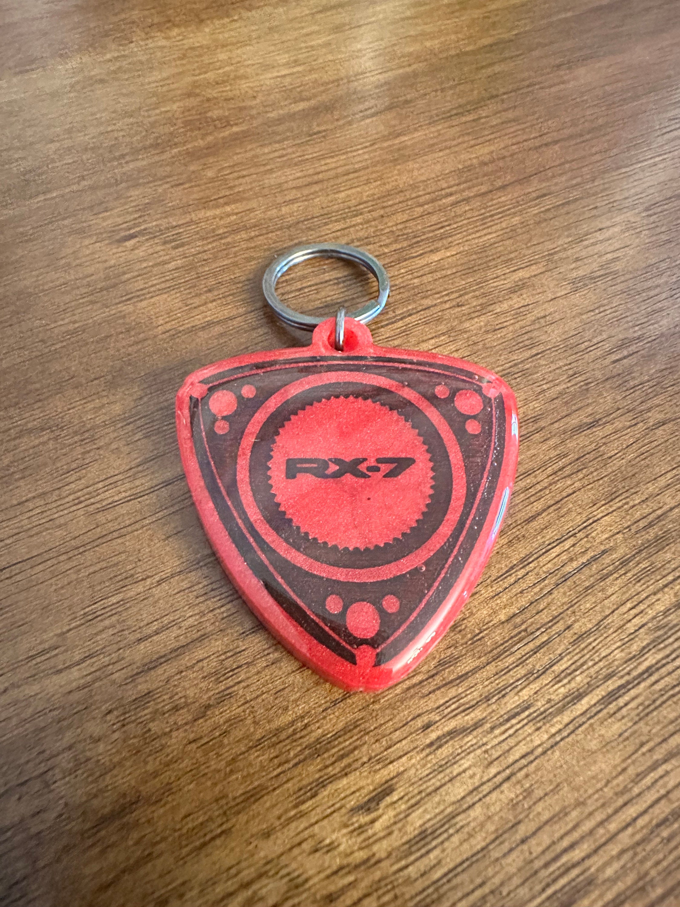 Rotary Keychain, RX8 Keychain, RX7 Keychain, Gift for Car Guy, Gift for ...