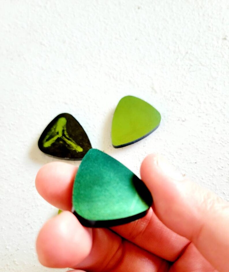 HARD Resin Guitar Picks, Guitarist, Guitar Gifts, Guitar Stocking ...
