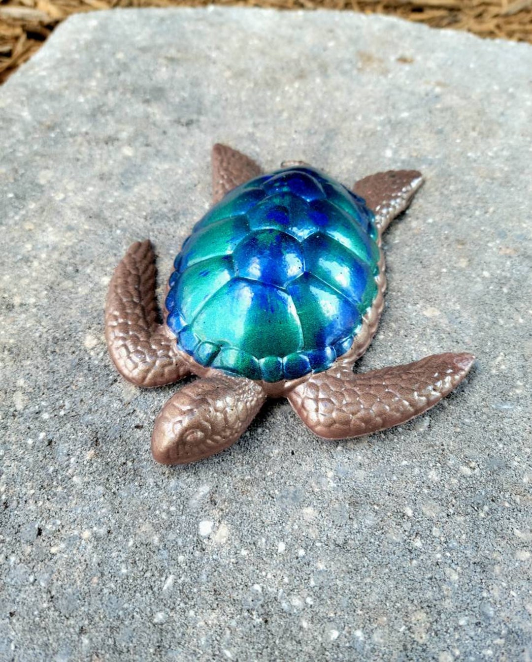 Turtle Figurine, Turtle Home Decor, Desk Decor, Turtle Stuff, Turtle ...