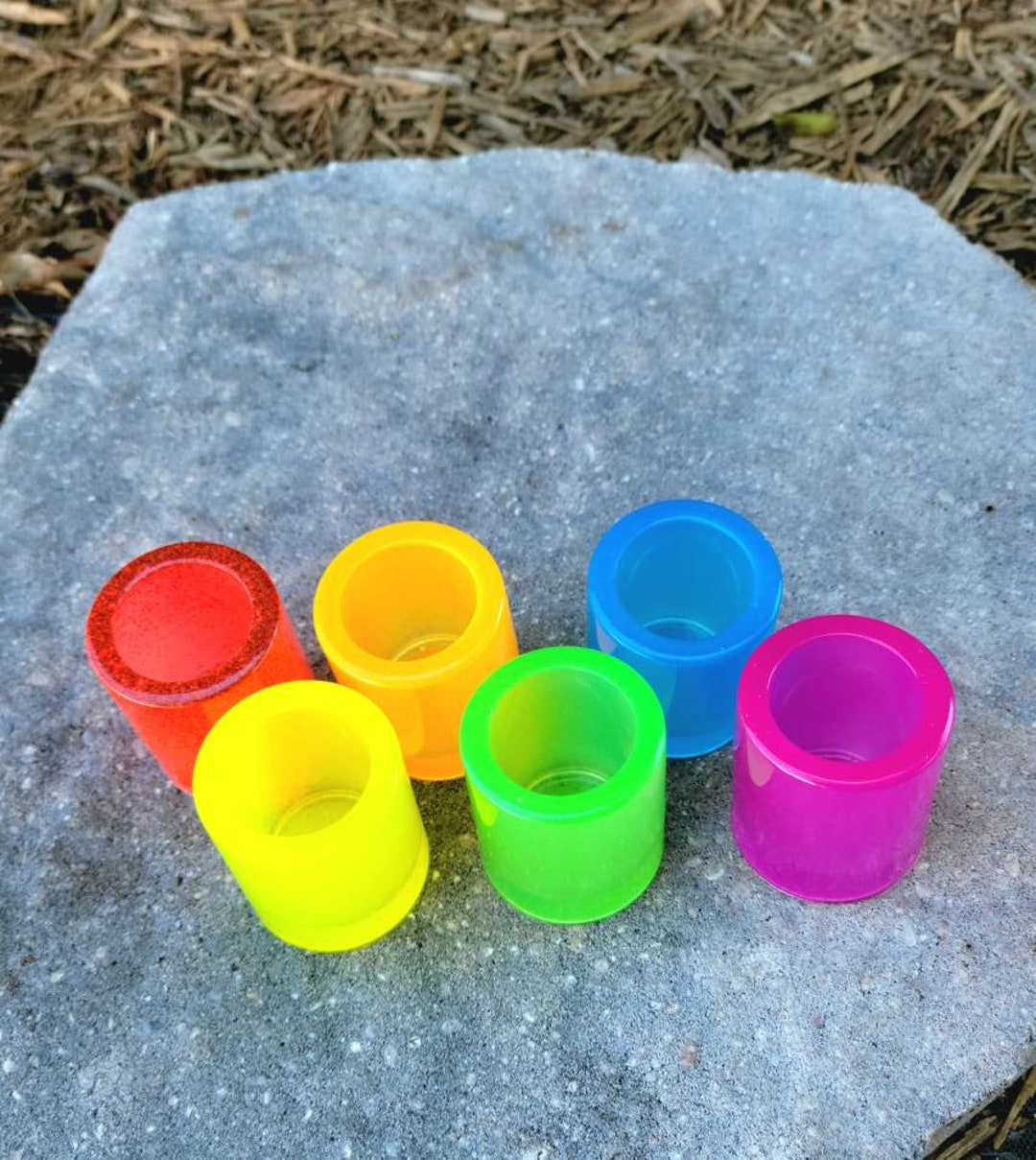 Rainbow Shot Glass Set, 1 Oz Shot Glass Set, Pride Shot Glasses ...
