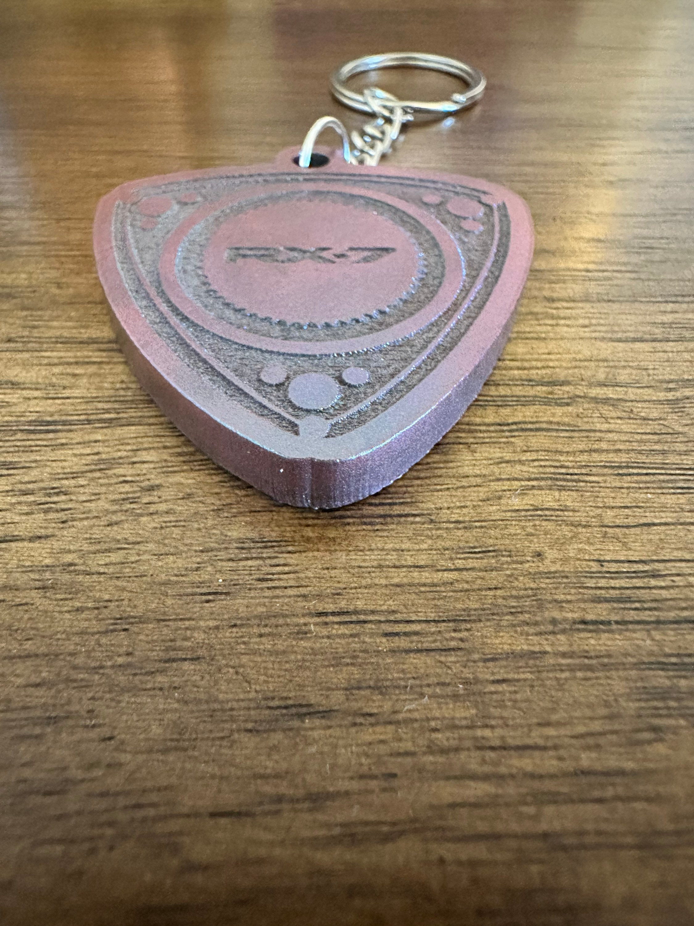 Rotary Keychain, RX8 Keychain, RX7 Keychain, Gift for Car Guy, Gift for ...