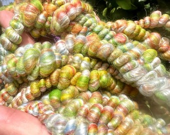 Corespun Bobble Art Yarn With Teeswater Locks, Bulky, 4 Yards, 18 In, 2 ...