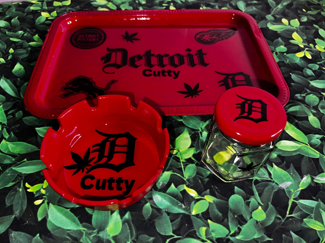 3 Piece Rolling Tray Set - Etsy