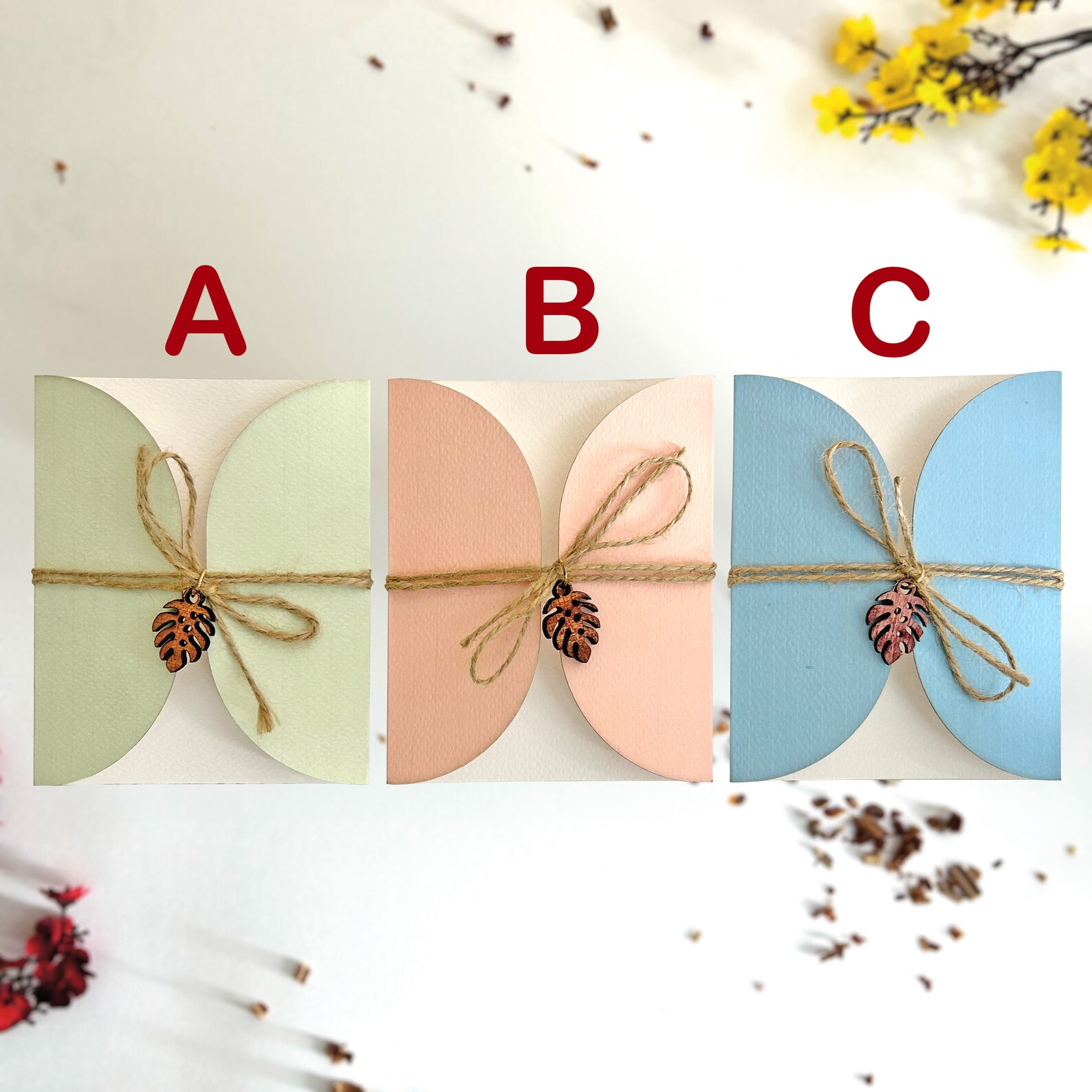 Wooden Postage Stamp Save the Date Magnet Rustic Wooden Magnet Special ...