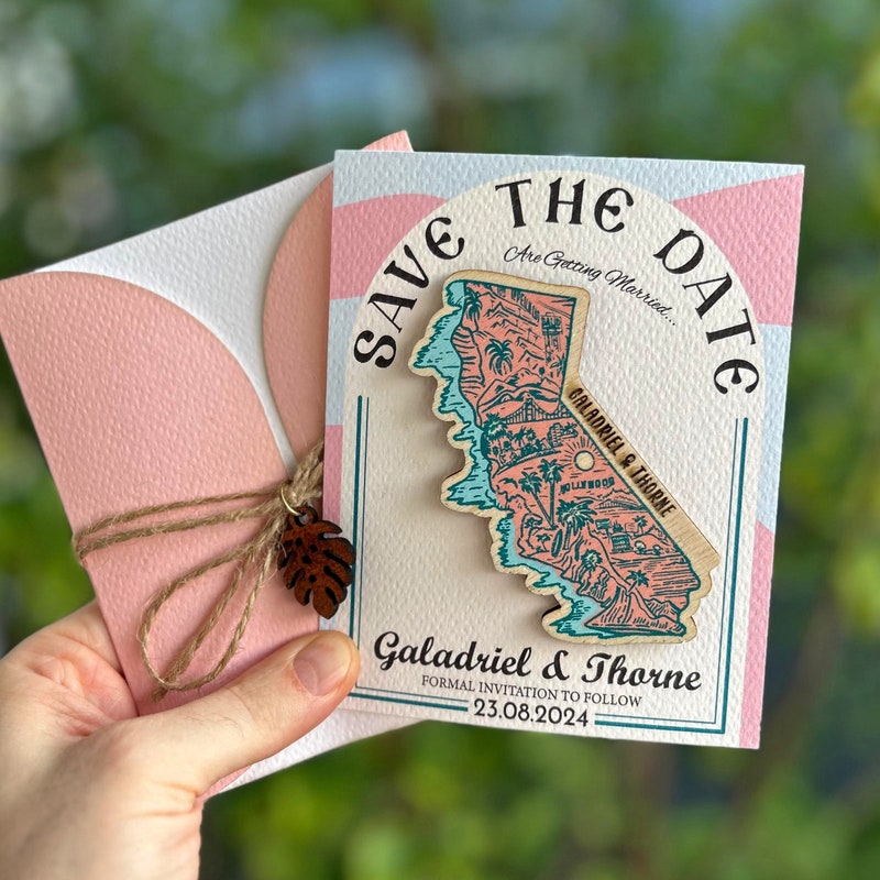 State Save the Date - Etsy