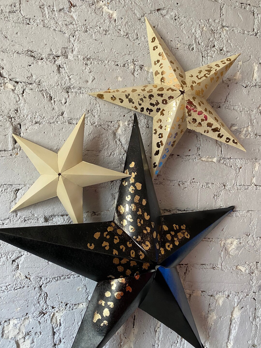 Christmas Star 3D Template | Instant Download Star Christmas | 2 ...