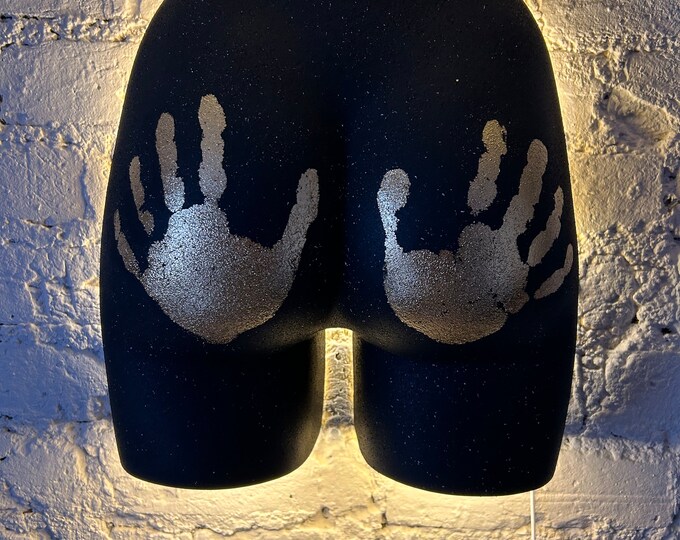 Mannequin Wall Lamp | Black Gold Mannequin Bum Hanging Lamp | Mannequin ...
