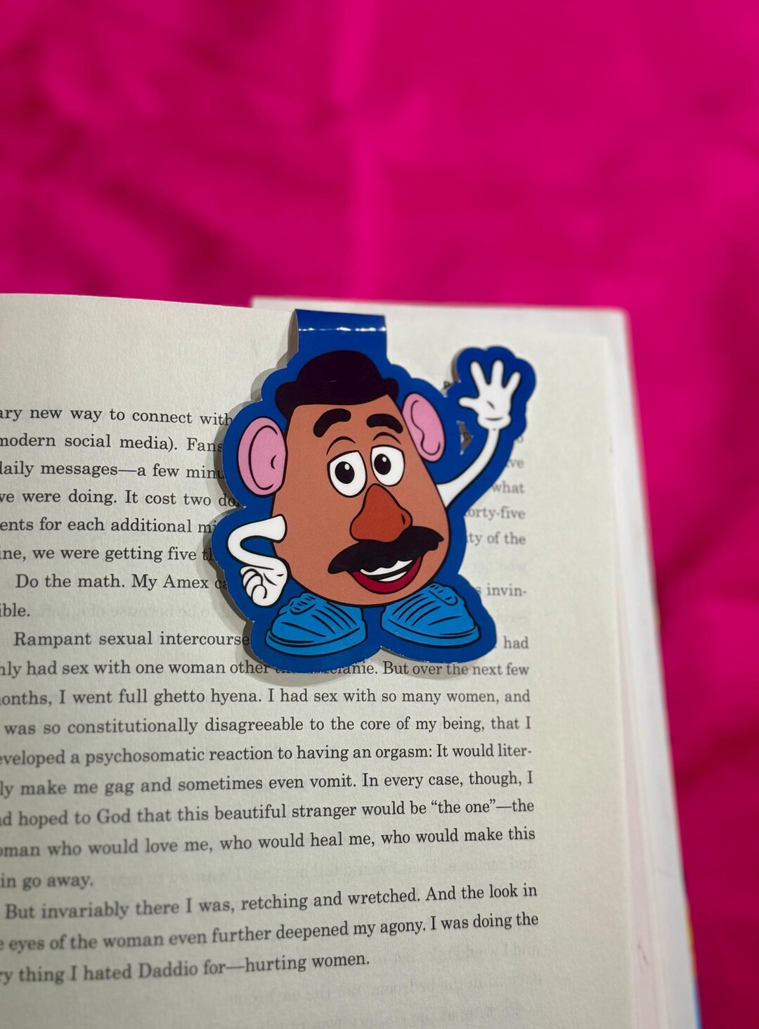 Magnetic Bookmarks Potato Head Toy Story - Etsy