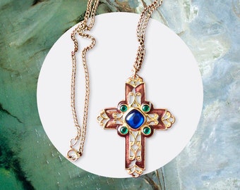 Avon Cross Necklace - Etsy