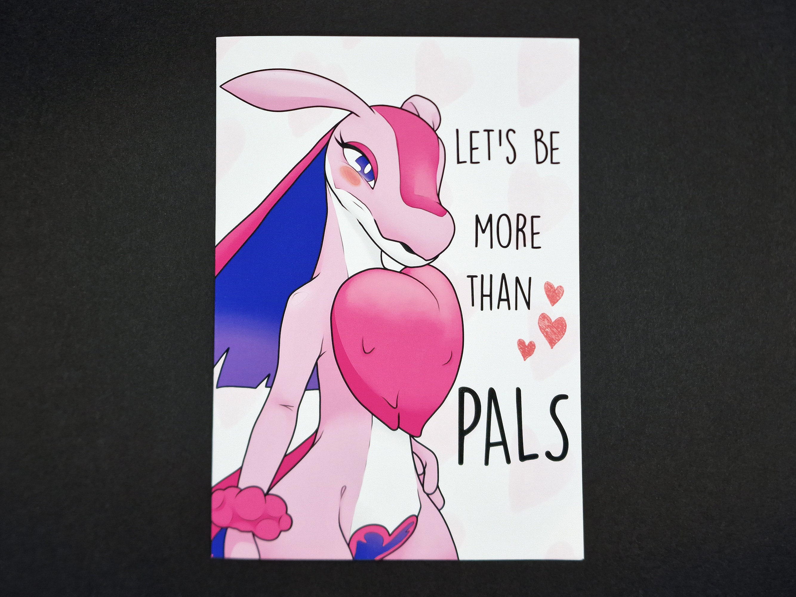 Let's Be More Than Pals Lovander Palworld Valentine Card - Etsy