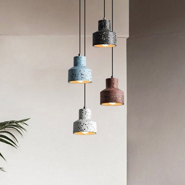 Concrete Ceiling Light - Etsy