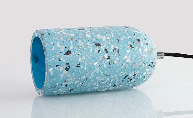 Concrete Pendant Lights, Cement Stone Pendant Light, Stone Chandelier ...