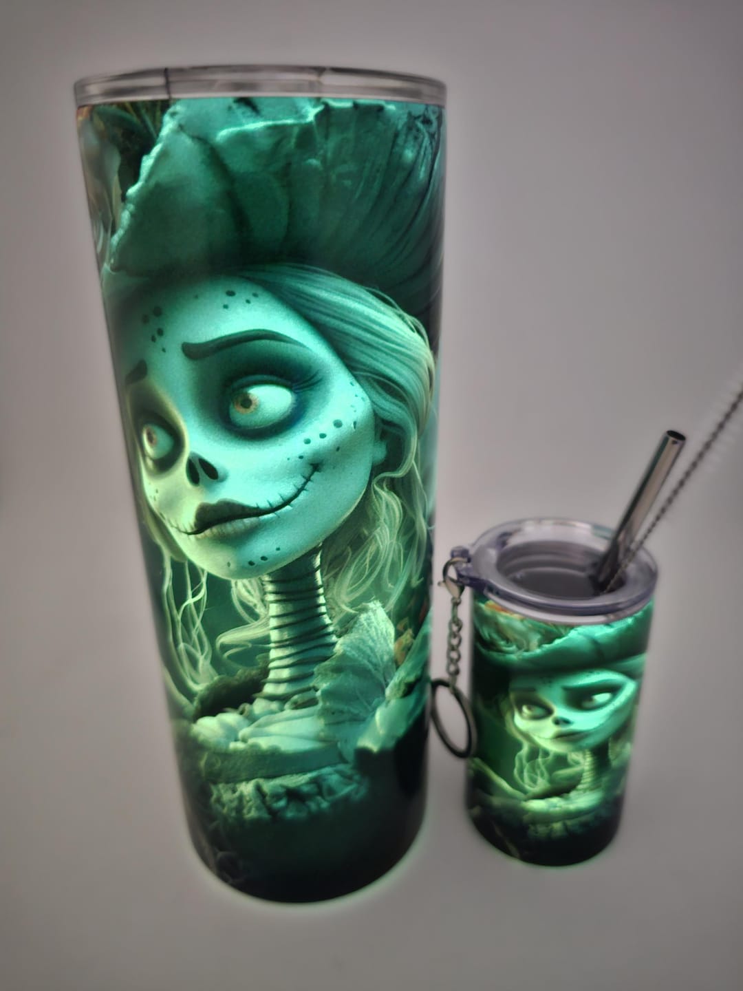 Beautiful Sally 25oz Glow in the Dark Tumbler Set - Etsy