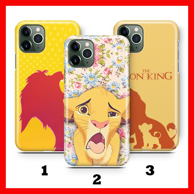 Lion King 7 Phone Case for Apple iPhone 11 12 13 14 15 16 E 17 Air PRO ...