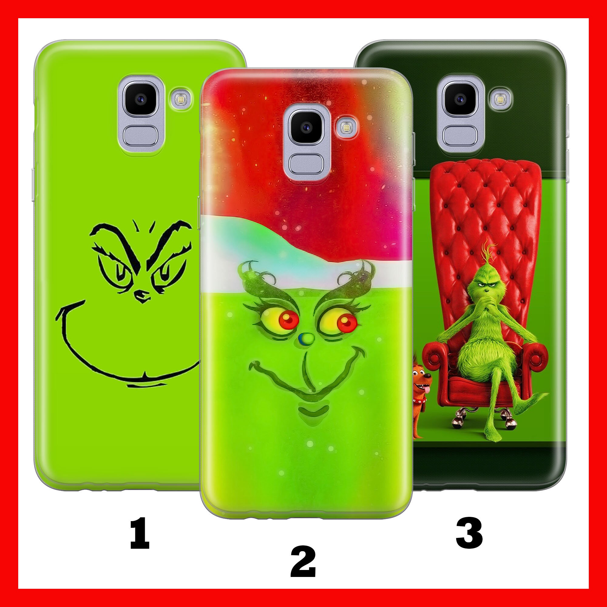 GRINCH 6 SAMSUNG GALAXY A3 A5 A6 A7 A8 J3 J5 J6 J7 Phone Case | Etsy
