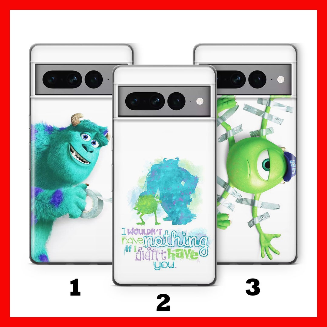 MONSTERS Inc. 2 Phone Case Cover for Google Pixel 6 7 7A 8 8A 9 Pro XL ...