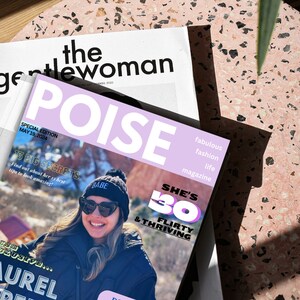 13 Going on 30 POISE Magazine Birthday Cover - Etsy