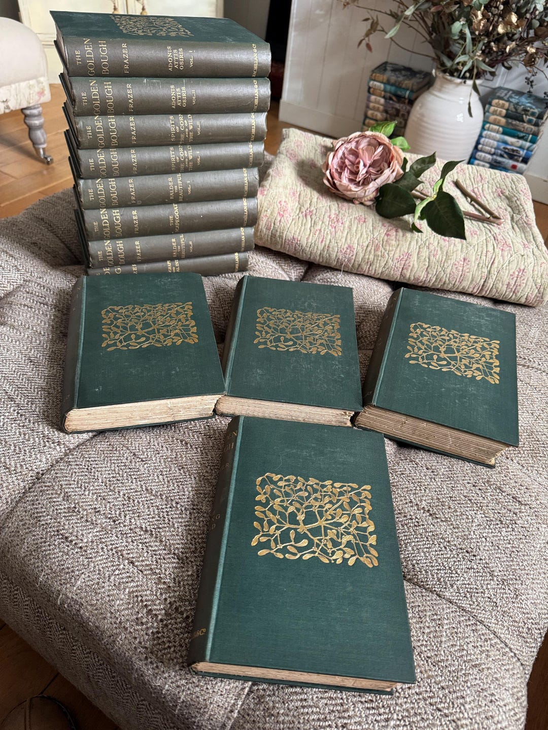 The Golden Bough by James Frazer: Complete 12-volume Set, Third Edition, 1930 - Etsy