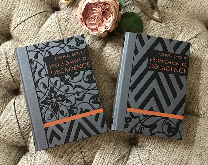 From Dawn to Decadence by Jacques Barzun. Two Volume Folio Society Edition of This Study of 500 ...