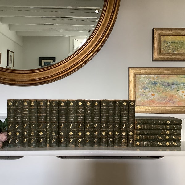 Turquoise Book Set - Etsy