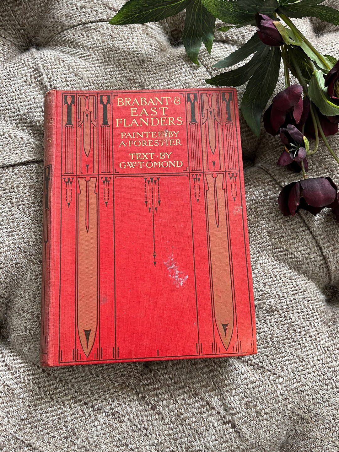 Art Nouveau Travel Book: Brabant & East Flanders, 1910 Illustrated ...