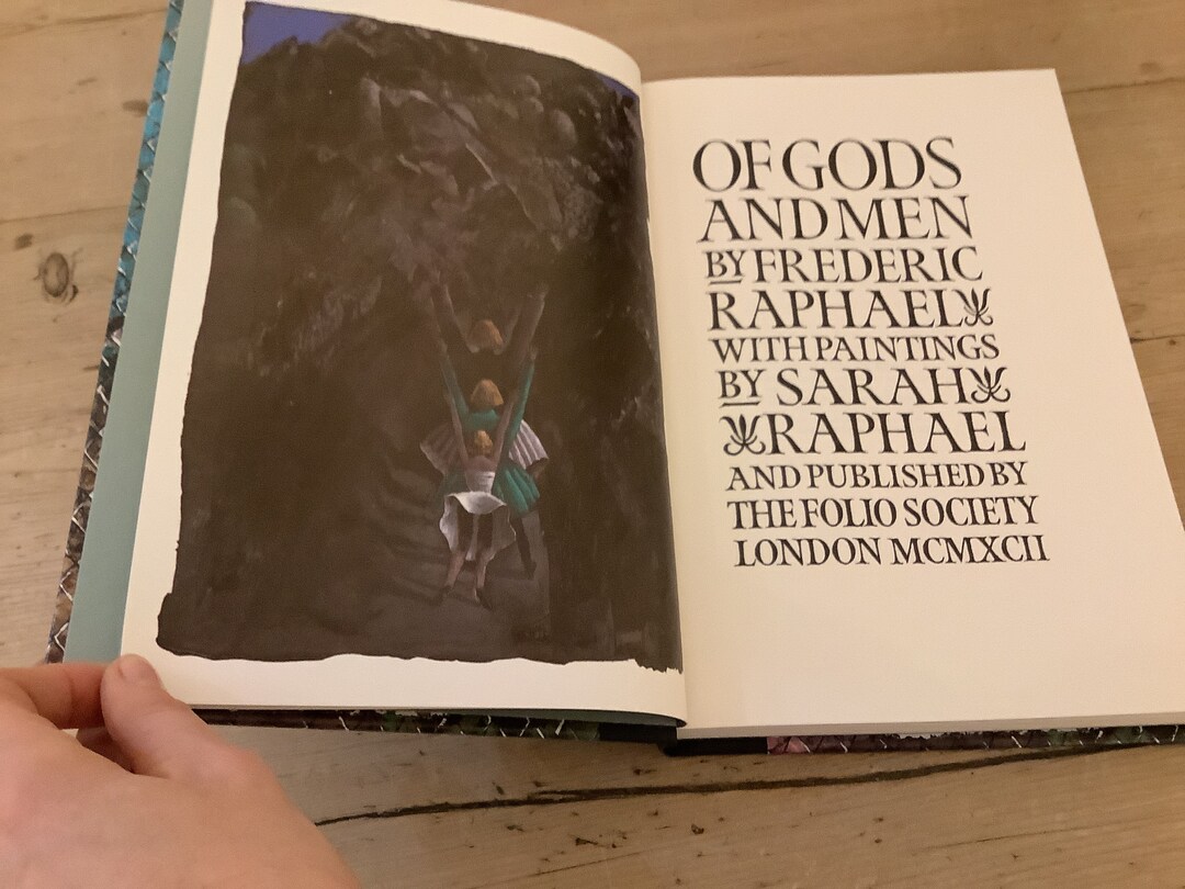 Frederic Raphael "of Gods and Men" With Beautiful Paintings by Sarah ...