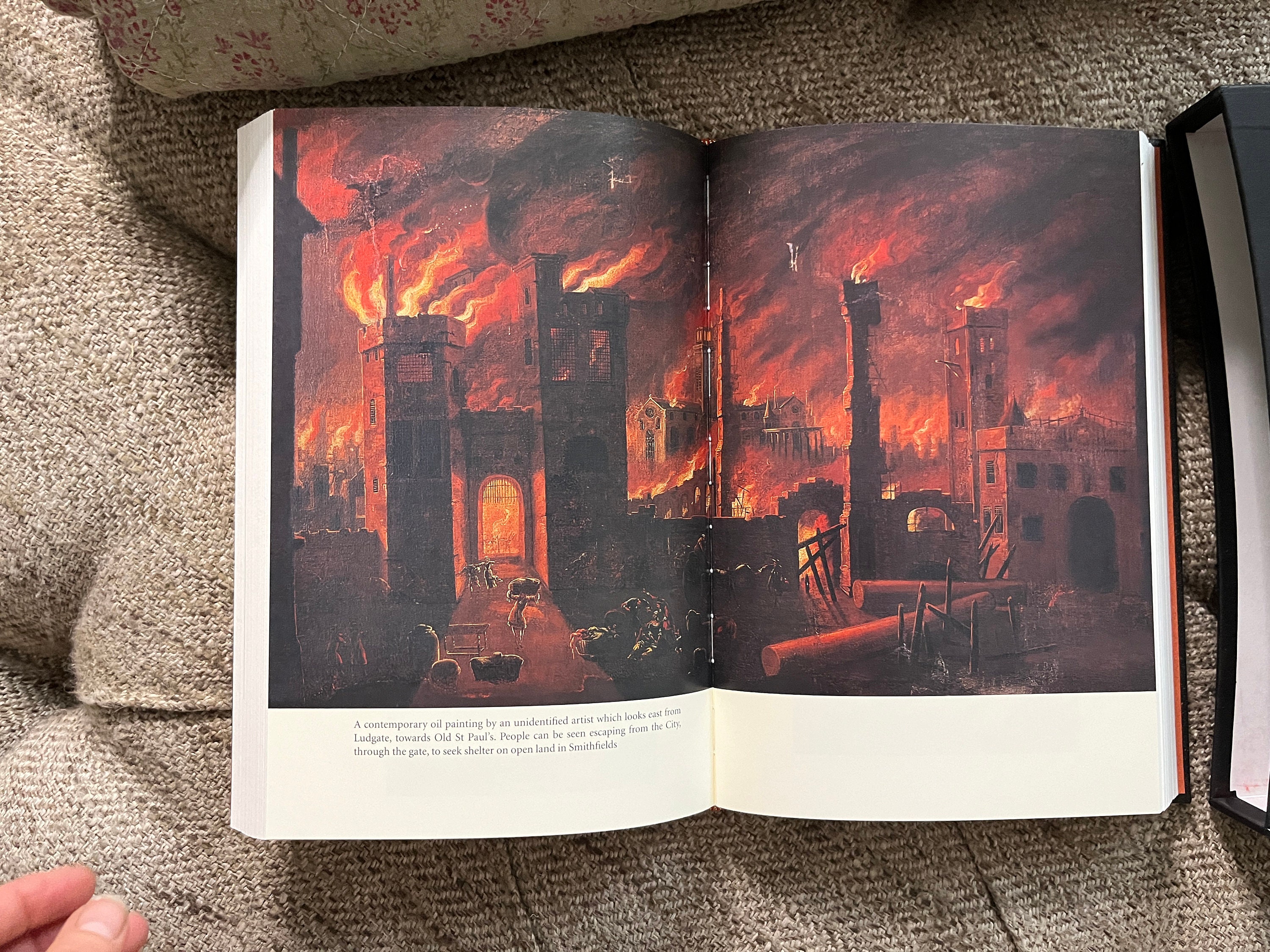 The Great Fire of London in 1666 by Walter George Bell: Near-fine ...