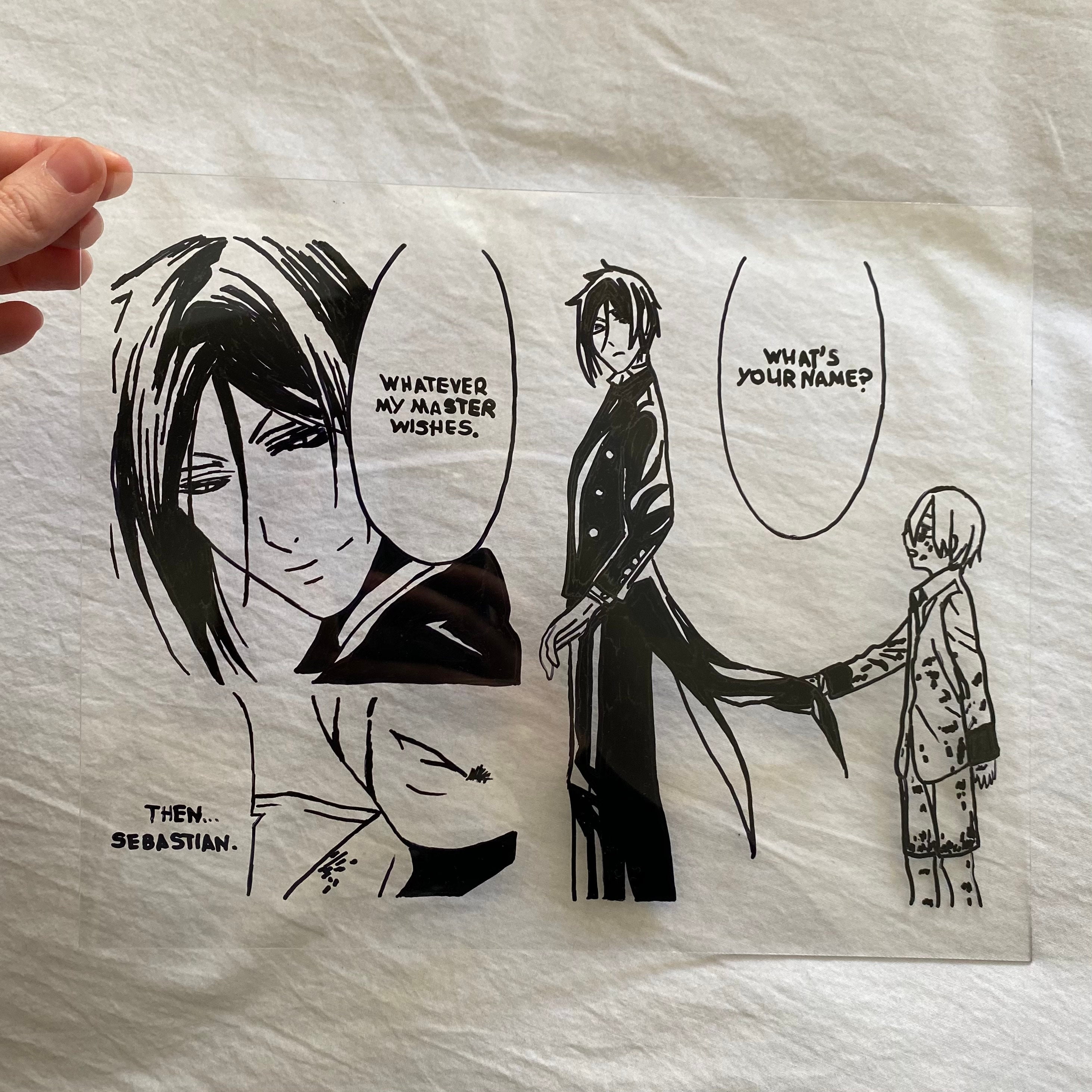 Black Butler Glass Painting - Made on Plexiglass - READ ITEM ...
