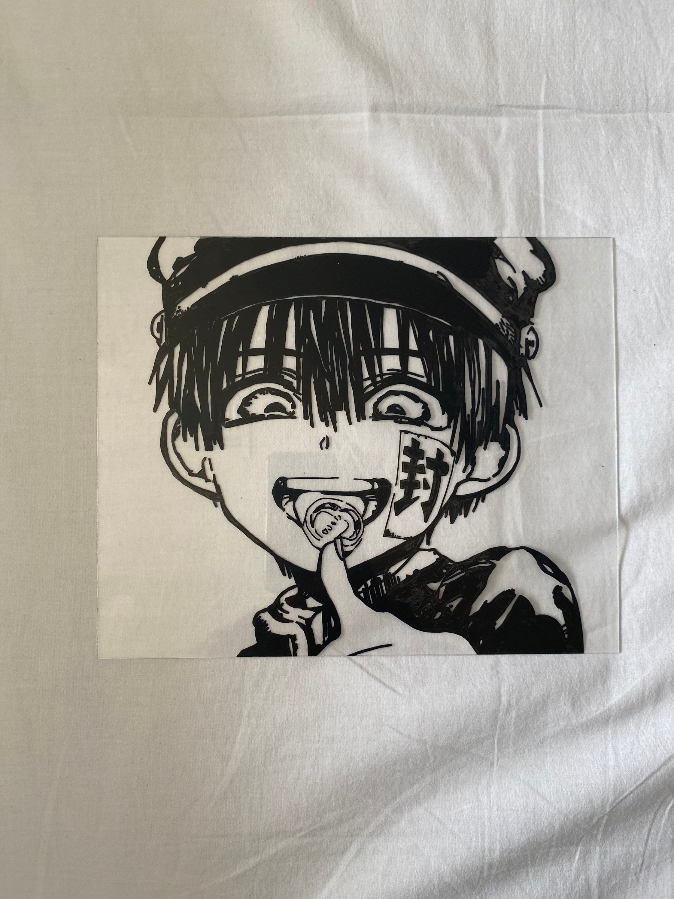 Painting Toilet Bound Hanako-Kun glass painting Art & Collectibles etna ...