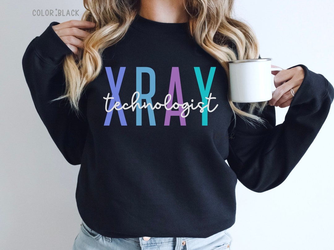 Retro Xray Technologist Sweatshirt, X Ray Tech Crewneck, Rad ...