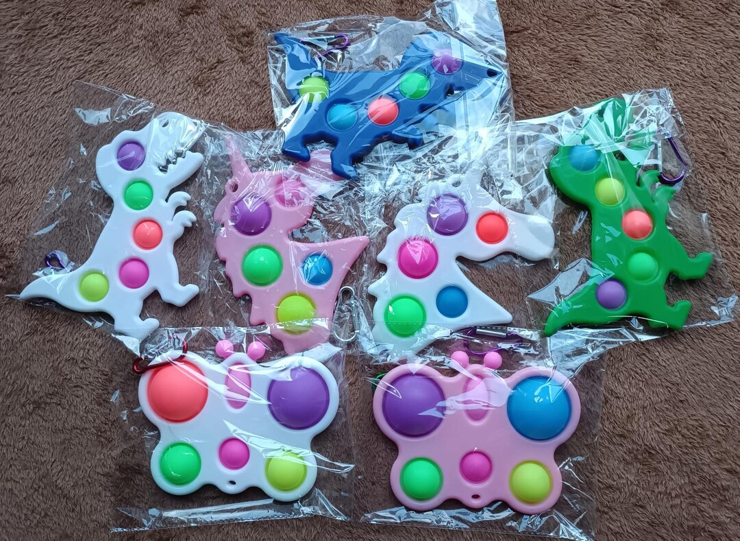 Push and Pop, Poke and Grab Sensory Fidget Toy Autism/adhd/add Unicorn ...