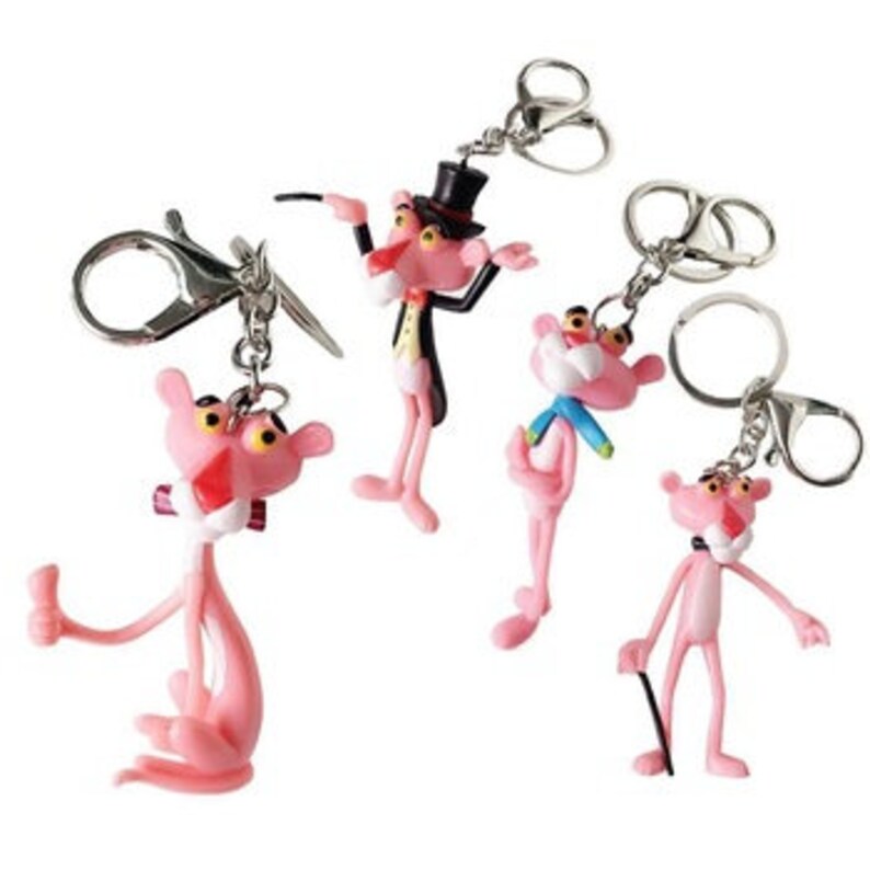 Pink Panther Fun Pack Pink Panther Pen Pink Panther Keychain - Etsy
