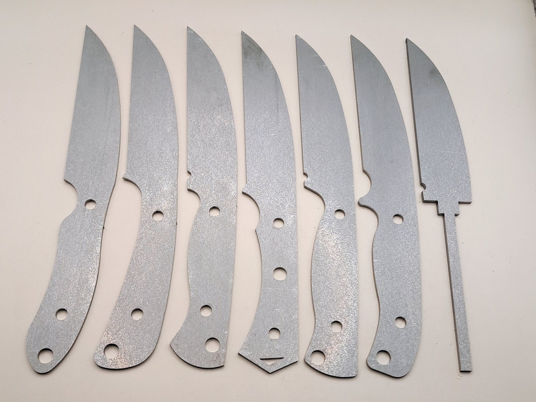 Hunting Knife High Carbon Steel Wharncliffe Blade Blank USA Made Knife Making Supplies for ...