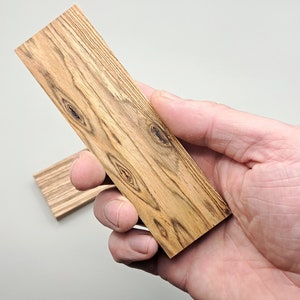 Bocote Knife Handles, DIY Knife Handles, Exotic Wood, Hardwood ...