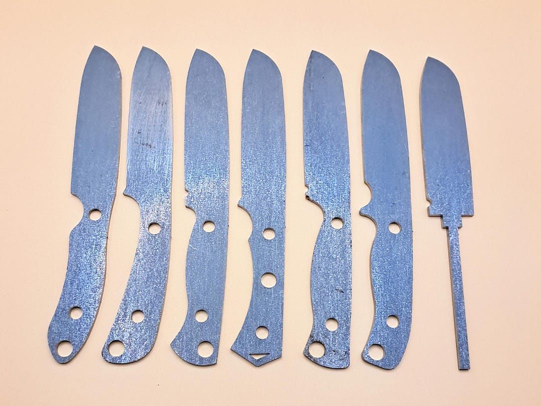 Bushcraft Knife Blank Blade Blank High Carbon & Stainless 7 Inch ...