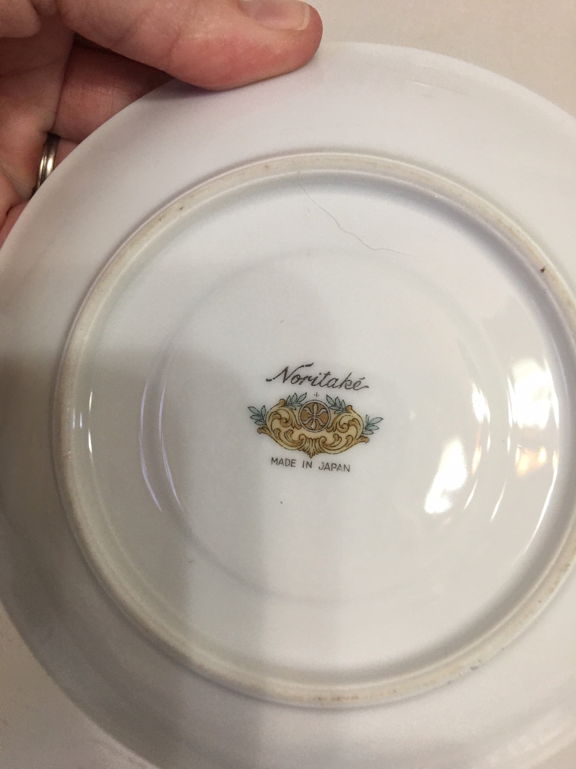 Noritake Fine China Floral Design With Gold Rim Cup & Saucer - Etsy